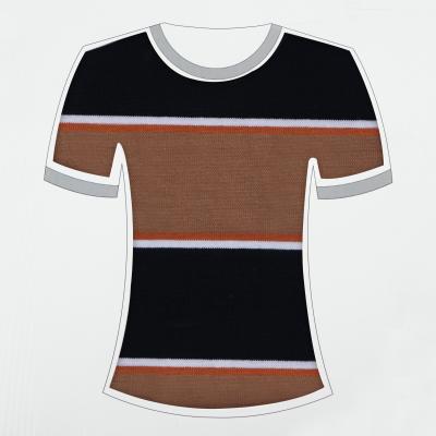 중국 부드럽고 편안한 탄력성 피부 친화적인 줄무늬 물질 천 165cm 너비 판매용