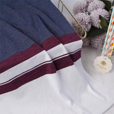 Cina Comodo e adatto alla pelle Tissu a maglia a righe di moda e classica in vendita