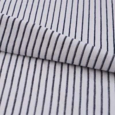 Chine Tissu en matériau à rayures confortable et écologique pour le port occasionnel à vendre