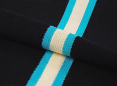 중국 숨 쉬고 부드럽고 착용에 견딜 수 있는 반구름 줄무늬 넥타이 천 판매용