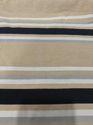China Durable Comfortable Good Feel Striped Material Fabric For Polo Shirt for sale