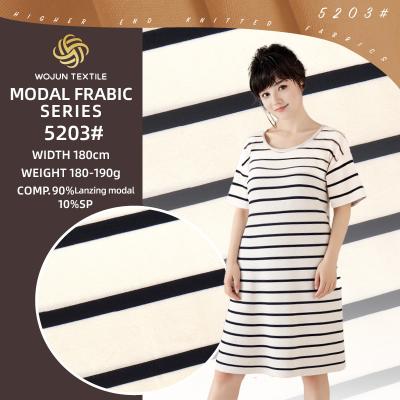 China Comfortable And Elastic,Flexible In Customization, Striped Material Fabric  For Home Wear for sale
