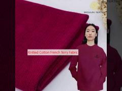 Knitted Cotton French Terry Fabric
