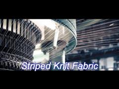 soft and skin - friendly wearable comfortable striped knit fabric high durability