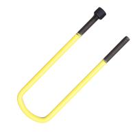 Quality Leaf Spring Square U Bolts M24*1.5 For Truck Corrosion Resistance for sale