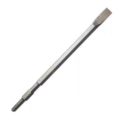 China Steel 24x410x35mm Heavy Duty Chisel Set For Repair Point Chisel Flat Chisel for sale