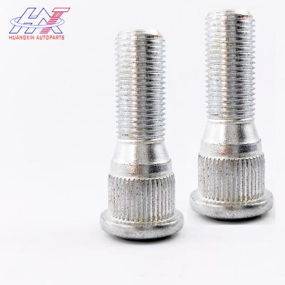China White Zinc Plated Car Stud Bolt 10.9 Grade Silvery For Replace for sale