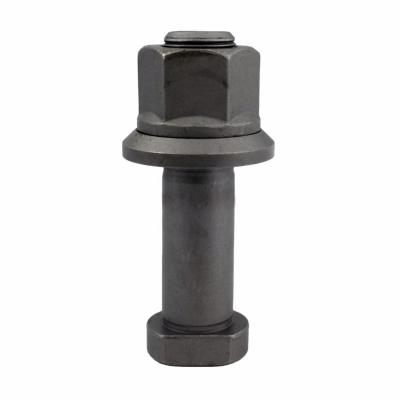 China Wheel Bolts And Nuts Heavy Duty Trucks M20X1.5/22X1.5 Hexagon Flange Nuts High Strength Reinforcement 10.9 Grade 0329623170 For BPW for sale