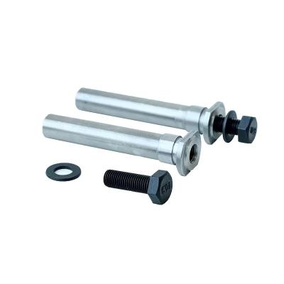 Cina Guida del cilindro del freno nero/argento Pin del motore Calibro penna bullone ruota del freno anteriore Guida del cilindro albero C00089217 MR407913 in vendita