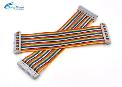 Cina Il doppio rema la tensione di Withstand su ordinazione di lunghezza 0.3m 2KV 10mA del conduttore del cavo a nastro di IDC in vendita