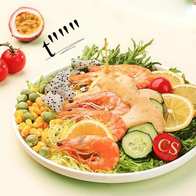 Cina 6pcs/tn Sushi con verdure e insalate di sesamo a basso contenuto di grassi Vinaigrette speciale in vendita