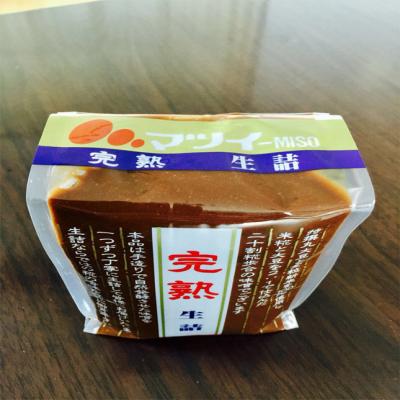 Cina 500G Pasta di Miso tradizionale grezza salata con logo personalizzato gratuito Pasta di soia Miso in vendita