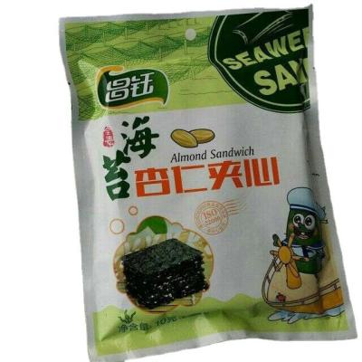 China Biologische geroosterde Nori snackplaten Gezonde zeewierplaten voor normaal verbruik Te koop