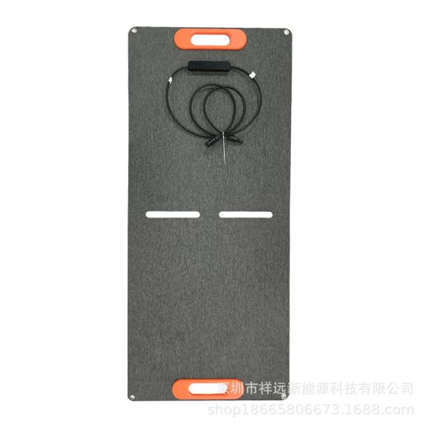 Quality 18V 100W Solar Panel Charger Lightweight Folding Solar Panels For Outdoor Trips for sale