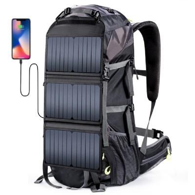 Quality Monocrystalline 20W Solar System Backpack 68L With Solar Panels Charger for sale