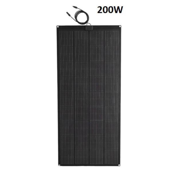 Quality Monocrystalline ETFE 20V 200W Flexible Solar Panels For Home Custom Made for sale