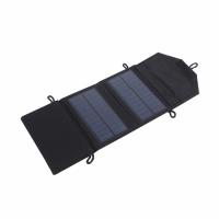 Quality 600D PVC Solar Panel Bag Portable 7 Watt Solar Charger For Outdoor Charging for sale