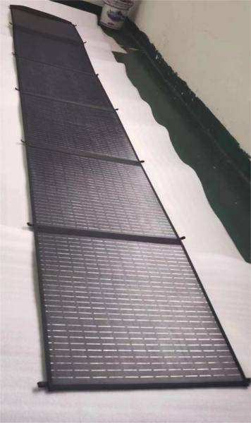 Quality Foldable Solar Charger Handbag With USB Ports Unfold Size 3570*550*28mm for sale