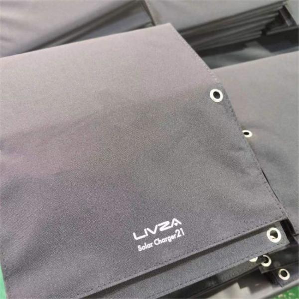 Quality Lightweight 18V 21W Foldable Solar Panel Charger For Mobile Device Charging for sale