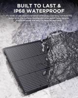 Quality 200W Portable Solar Panel Charger For RV Camping Yacht Golf Cart IP68 Waterproof for sale