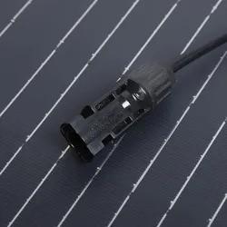Quality Monocrystalline 18V 100W Semi Flexible Solar Panel For Your Energy Requirements for sale