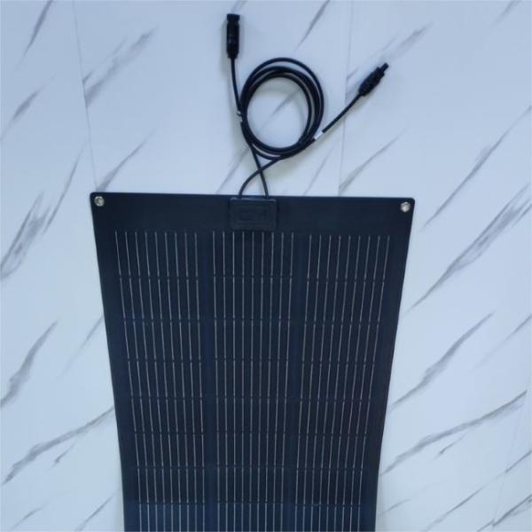 Quality Monocrystalline 18V 100W Semi Flexible Solar Panel For Your Energy Requirements for sale