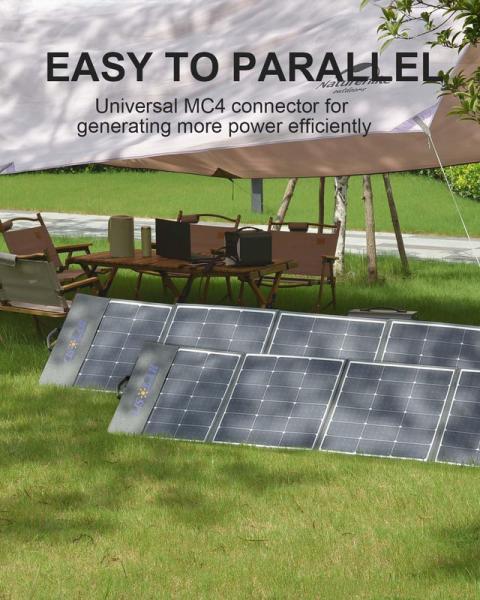 Quality Lightweight Semi Flexible Solar Panel Bendable For Portable Generator Power for sale