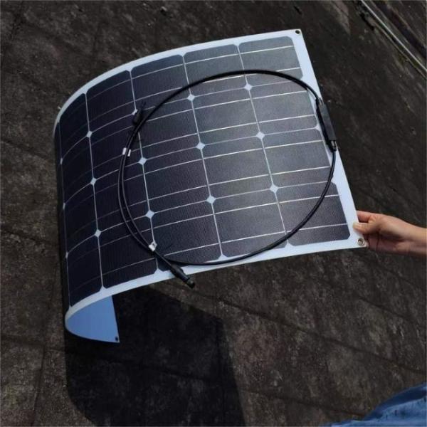 Quality 100W Flexible Solar Panels Monocrystalline Camping Portable Solar Panel for sale