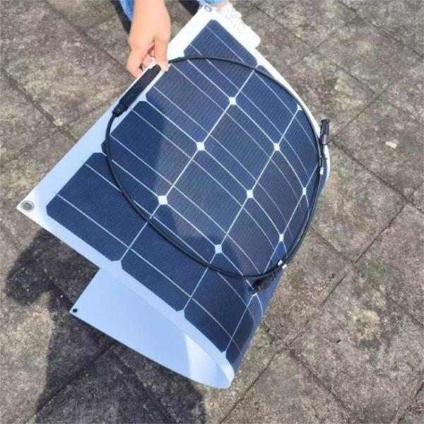 Quality 100W Flexible Solar Panels Monocrystalline Camping Portable Solar Panel for sale