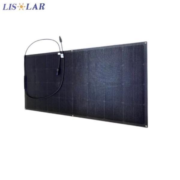 Quality Waterproof 18V Flexible Solar Panels 100W Lightweight Weather Resistant for sale