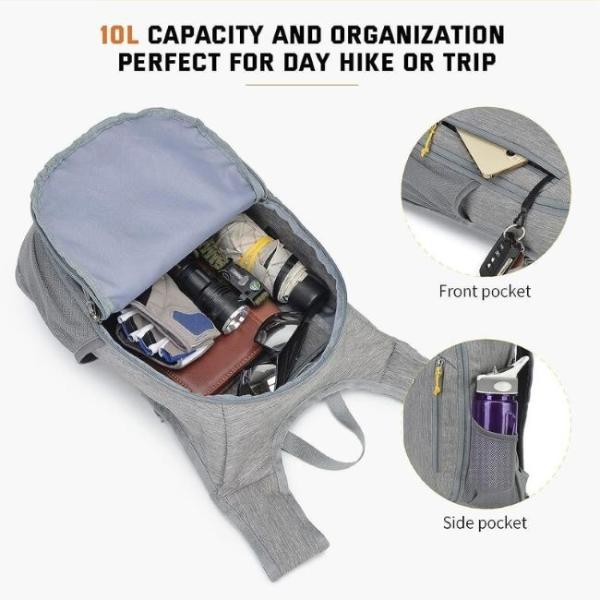 Quality Modern Practical Solar Panel Backpacks 50L Waterproof Polyester Solar Powered for sale