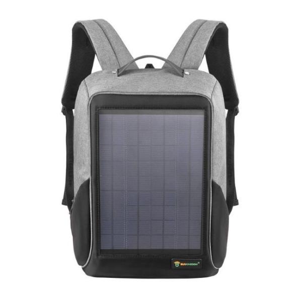 Quality 5.5V 10W Waterproof Backpack With Solar Panel 30L - 40L Capacity 800 Grams for sale