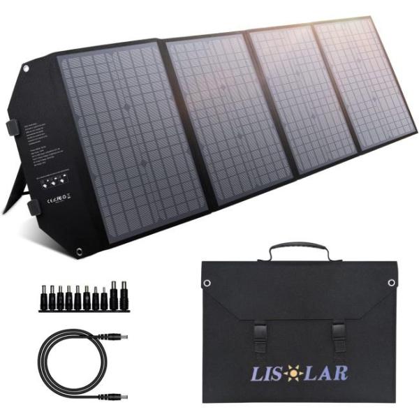 Quality Portable Solar Folding Bag IP65 Waterproof 100W Foldable Solar Panel Charger for sale
