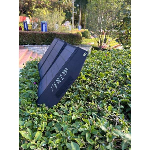 Quality Custom Logo Print Windproof Waterproof Solar Panel Backpack With Monocrystalline for sale