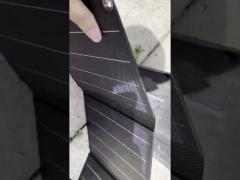 Monocrystalline Solar Panel Charger 15W Portable Foldable Solar Charger For Phone