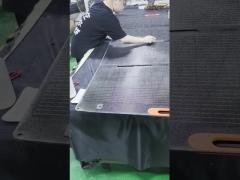 100W Μονοκρυσταλλικό Ηλιακό Πανέλαιο Σιλικόνης Ηλιακό Φορτιστή Κεφαλαίου με Προσαρμοσμένη Εκτύπωση Λογαριασμού