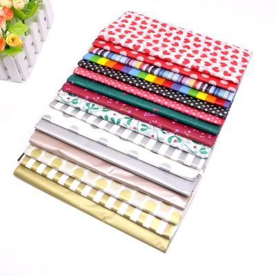 China Cheap China manufacturer gold logo pink paper tissue paper wrapping/gift tissue paper for sale