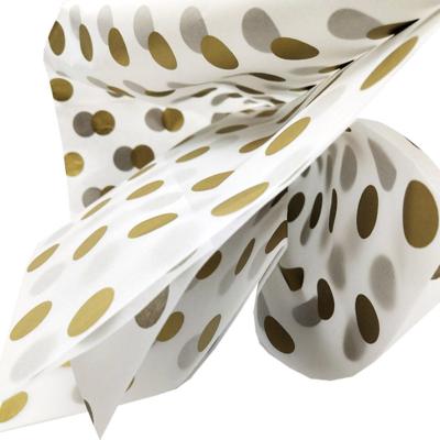 China Custom logo printed color tissue paper wrapping for sale