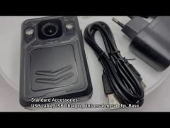 1080P 30Fps Bodywear Video Cameras Small Button With One Spare Battery