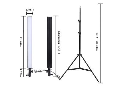 Cina supporto leggero regolabile Kit With Tripod Photography Studio del materiale di illuminazione della fase 20W in vendita