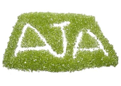 China Melee Colored Natural Loose Gemstones Peridot Round 2mm 0.05cts for sale