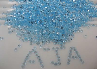 China Round Shape Cutting Aquamarine Natural Loose Gemstones 1.25mm for sale