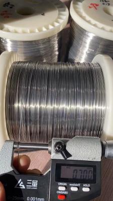China Corrosion Resistant Pure Nickel Wire with Face Centered Cubic Crystal Structure for sale