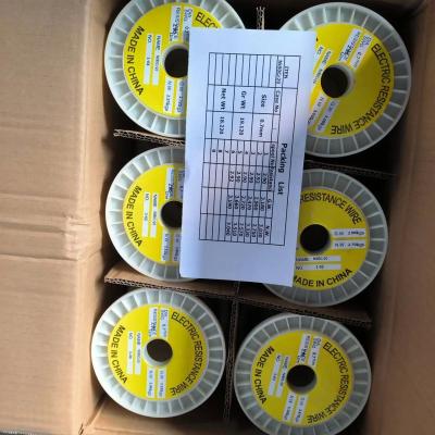 China High-Performance Cr20Ni80 Resistance Wire for Water Splitting Hydrogen Generation for sale