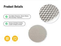 China Pure Nickel Corrugated Mesh — Stack-Ready Flow Fields for Automated Electrolyzer Assembly Lines for sale