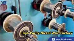 20 Years Factory Pure Nickel Wire Manufacturing, Custom Soft/Hard Temper Nickel Wire for New Energy