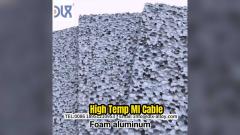 Orange High Temp Miac Cable Insulated Electric Wire With Aluminum Tape Protection