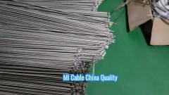 E SS321 1.5mm 2 Cores MI EP thermocouple cable Mineral Insulated Heating Cable