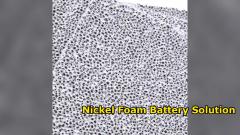 1.5*300mm High Porosity Porous Nickel Metal Foam ni foam for Battery Cathode Substrate