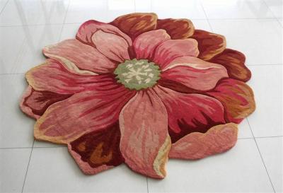 Китай Половик Handmade удачливейшего цветка акриловый домашний продается